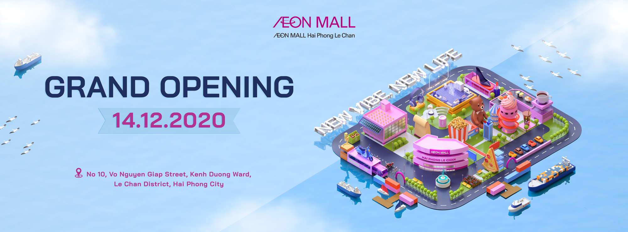 Home page - AEON MALL Hải Phòng Lê Chân