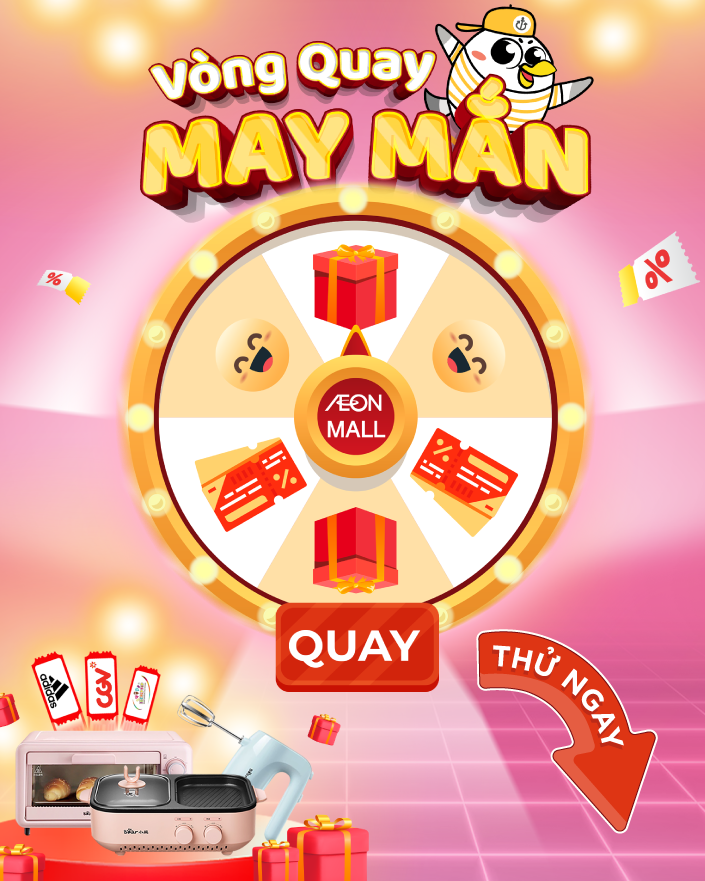 Minigame Lucky Draw - AEON MALL Hải Phòng Lê Chân