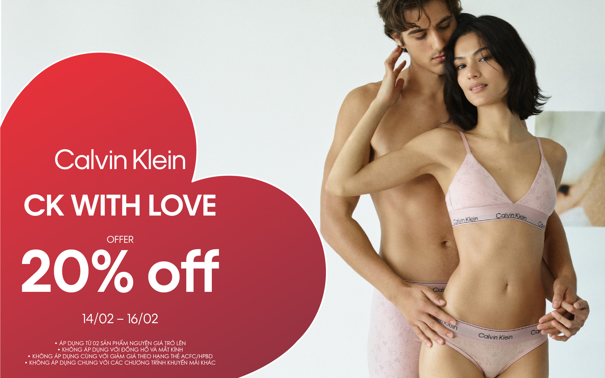 CALVIN KLEIN WITH LOVE OFFER 20 OFF AEON MALL H i Phong Le Chan